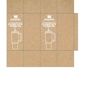 Mini Stanley Box Template - Digital Download File Printable Miniatures ...