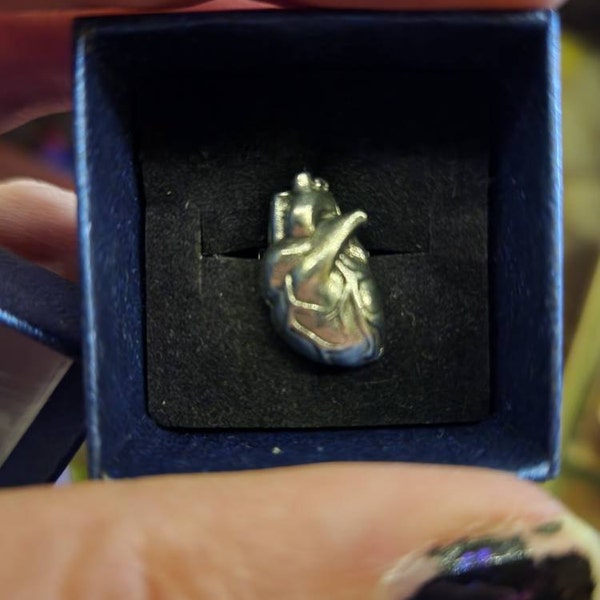 Human Heart Lapel Pin - CC389- Medical and Anatomy Pins for Doctors and ...