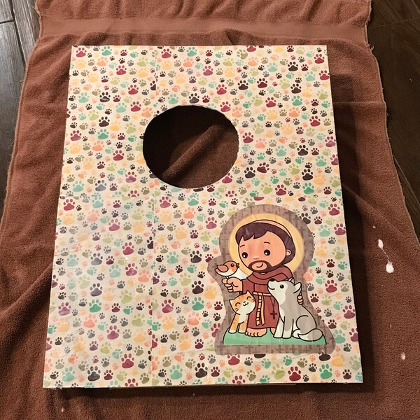 St. Francis of Assisi - Clipart Bundle - Color and Black/white Set 231 ...