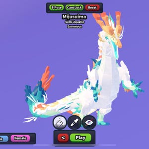 Mijusuima Species | Creatures of Sonaria | Roblox - Etsy