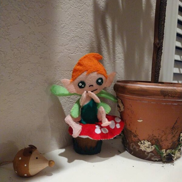 PDF Pattern to Make a Felt Forest Elf. - Etsy