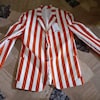 Boating Jacket Red & White Stripe Boating Blazer - Etsy
