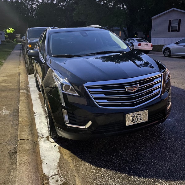 Monogram Mirror License Plate - Etsy