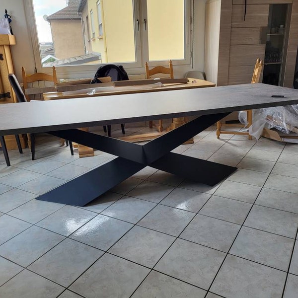 TABLE FRAME RAU With Reinforcement Frame, Table Leg, Dining Table Frame ...