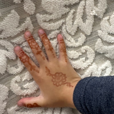 Brown & Red Henna Mehndi Cones - Etsy