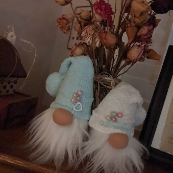 PDF Christmas Gnome Pattern, PDF Sewing Tutorial Scandinavian Gnome ...