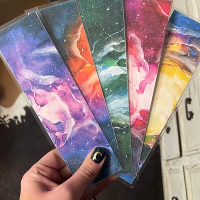Galaxy Bookmark, Space Bookmarks, Printable Bookmarks for Kids ...