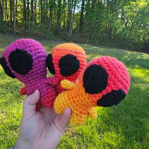 Mini Chubby Alien and Chonky Alien Crochet Pattern - Etsy