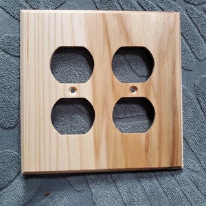 Wooden Switch and Outlet Covers Walnut, Hickory, Maple, Oak, Cherry - Etsy