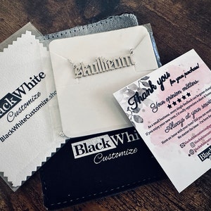 Custom Name Necklace for Men With Figaro Chain, Customize Name Plate ...