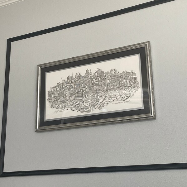 Broadway Drawing - Etsy