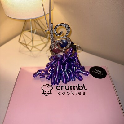 13 Birthday Cake Topper ROSE GOLD Number Thirteen Cake - Etsy