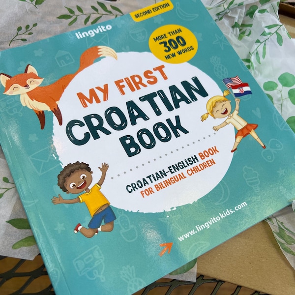 My First Croatian Book for Kids Croatian Alphabet Croatian Language ...