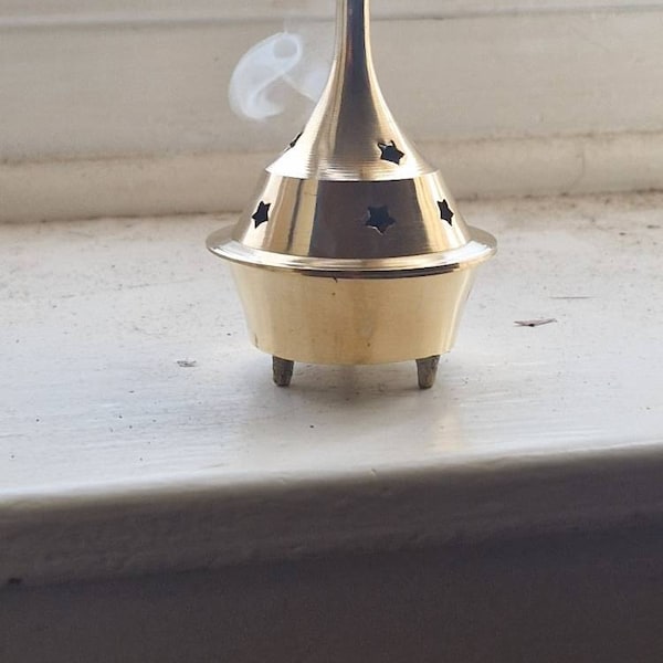 The Complete Incense Resin Set - 4 Resins, Charcoal Discs, Brass Burner ...