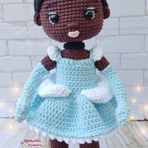 English PDF Crochet Pattern M3gan Doll Instant Download Model 3 ...