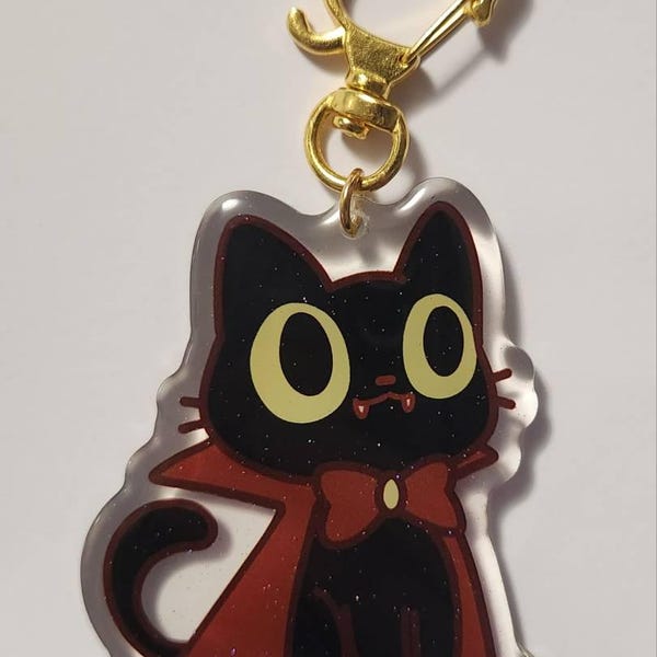 CSM Blood Devil & Nyako | Acrylic Charm/keychain - Etsy