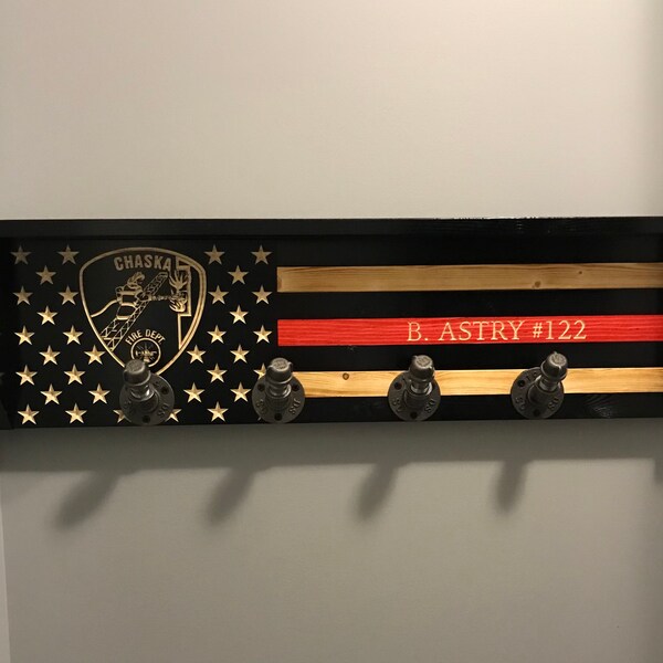 Thin Red Line - Firefighter Gear Rack - Thin Red Line Gear Rack ...