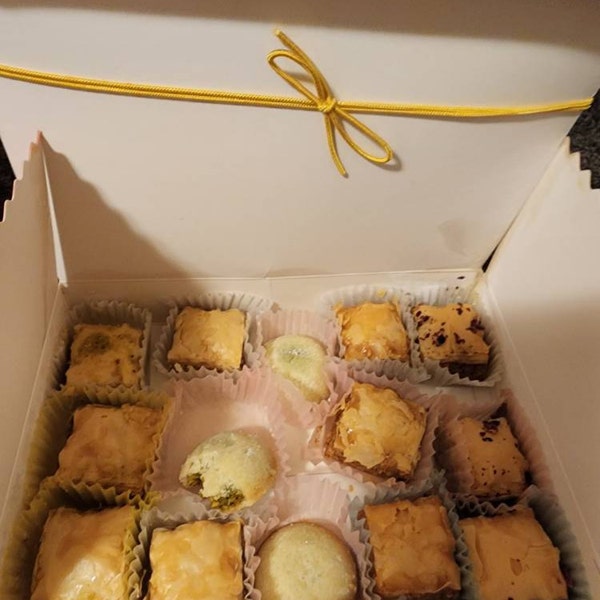 Assorted Baklava & Maamoul Package, Sampler Baklava Package, Mixed ...