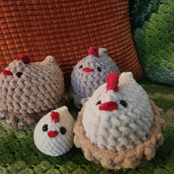 Mabel Chicken™ CROCHET PATTERN - Etsy