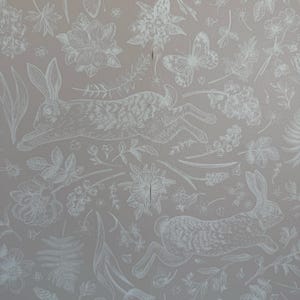 Laken Stripe - Classic Blue, Traditional Stripe Removable Wallpaper ...