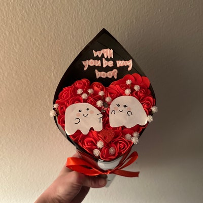 Pink Kitty Rose Bouquet - Etsy