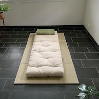 HEMP Shikibuton Mat Shiki Futon 3” Thick Filled Organic Hemp Fiber ...