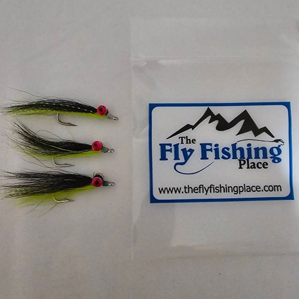 3-pack Tactical Gasolina Perdigon Jigged Tungsten Bead Head Nymph Fly ...