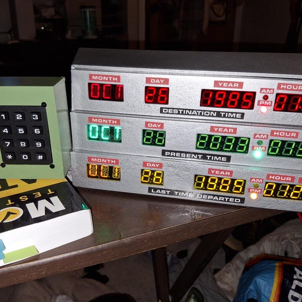 Back to the Future Time Circuits - Etsy