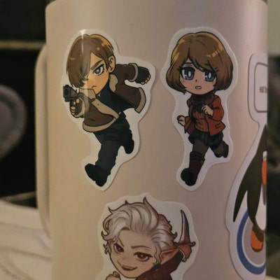 BIOHAZARD 4 FANMADE Mini Sticker Pack バイオハザード 4 ミニーステッカーパック - Etsy