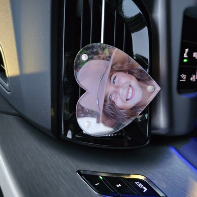 Car Photo Frame Holder, Personalized Picture Frame for Your Car's Sun ...