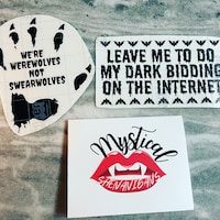 Scream, Stu Macher, "i'll Be Right Back", Matthew Lillard, Vinyl Decal ...