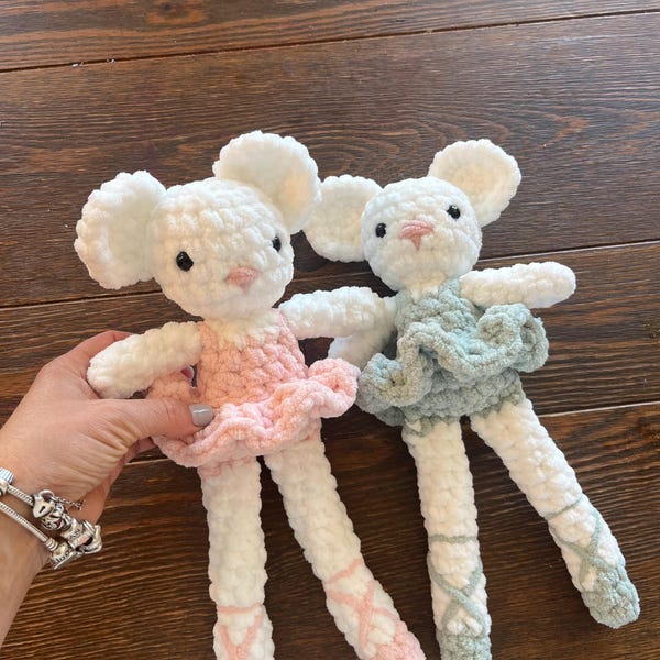 Crochet Ballerina Mouse | Handmade Amigurumi | Ballerinas | - Etsy