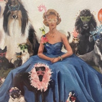 Topiary Girl Fine Art Print - Etsy Canada