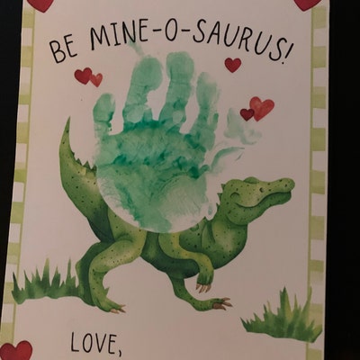 Dinosaur Valentine Printables, Valentines Day Cards for Kids, Toddler ...