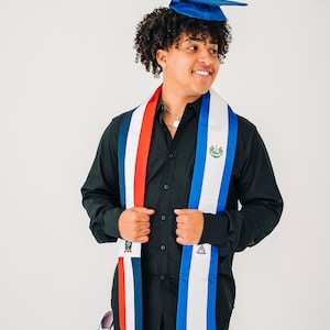 India Flag Graduation Sash/stole International Study Abroad - Etsy