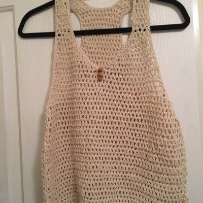 Crochet Pattern// the Rowan Racerback Tank// Crochet Tank Top Pattern ...