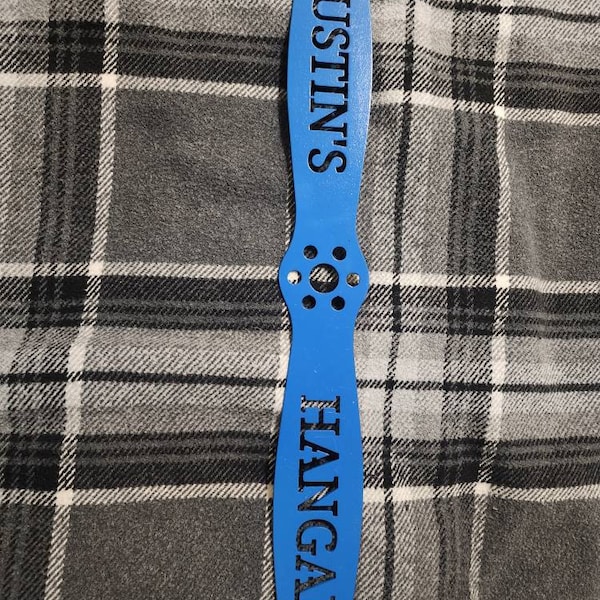 Personalized Metal Prop, Aviation Propeller, Gift for Pilots, Airplane ...