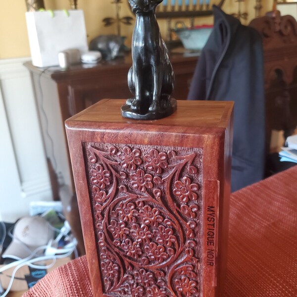 Pink Cipolin Headstone, Tombstone, Gravestone, Ghost Cat, Crystal - Etsy