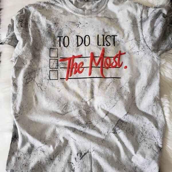 To Do List: THE MOST! SVG, Dxf, Png, and Eps - Etsy