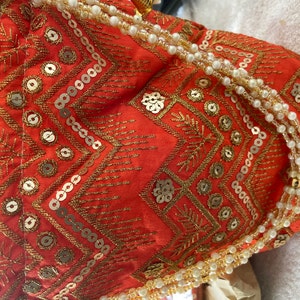 Embroidered Raw Silk Gold Shagan Envelopes Wedding Favour Gift Ideas ...