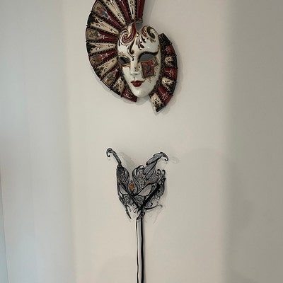 Venetian Mask, Winged Face Tarot Cards,original Mask - Etsy