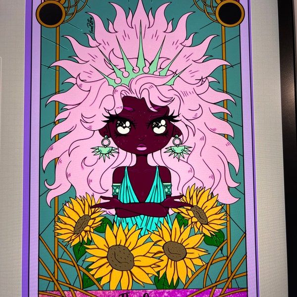 Yampuff's Chibi Tarot - A Digital Coloring Ebook of the Major Arcana ...