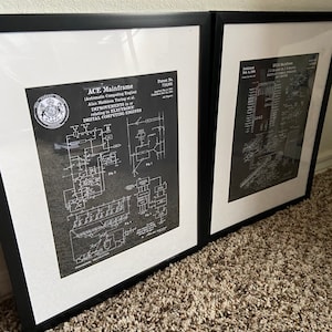 ENIAC First Programmable Computer Patent Print Art 1947 - Etsy