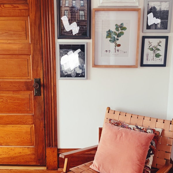 The Sparrow 11 Frames Pre-measured for Perfect Gallery Wall Setup, Rustic Frames, Picture Frame ...