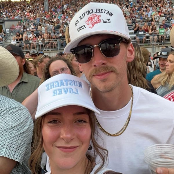 Mustache Lover Embroidered Trucker Hat - Etsy