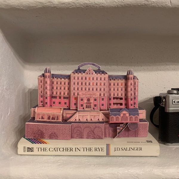 The Grand Budapest Hotel - Papercraft Paper Model - Mendl's Pastry Box ...