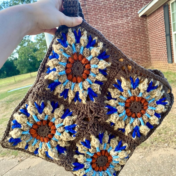 Victorian Wheel Granny Square Pattern - Etsy
