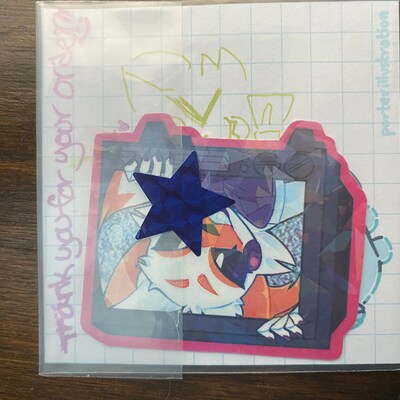 Five Nights at Freddy's Please Stand By Lolbit Holographic Vinyl ...