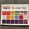 From 0 to 100 Numberblocks Stickers for Every Young Mathematician - Etsy