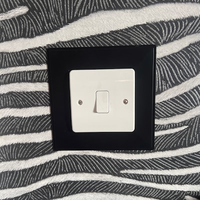 Light Switch Surround Single and Double Plug Socket Finger Plate Panel ...
